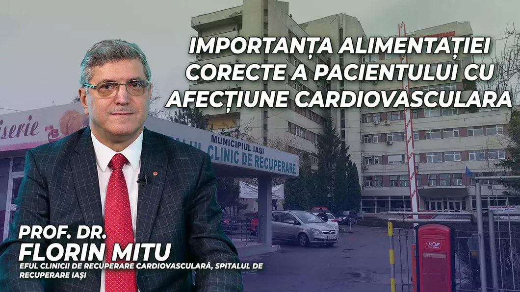 Prof. dr. Florin Mitu, șeful Clinicii de Recuperare Cardiovasculară ...