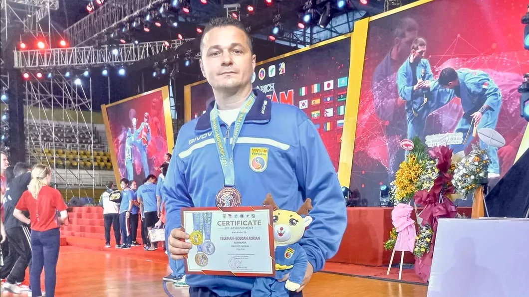 Un ieșean a obținut bronzul la Campionatul mondial de arte marțiale ...
