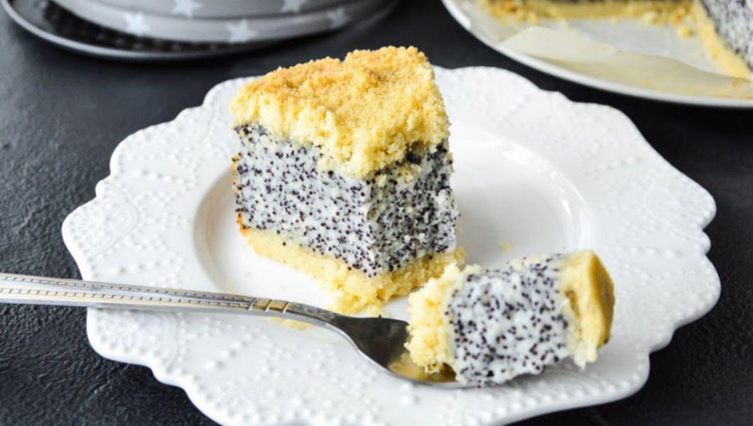 Prăjitură simplă de casă cu mac. O rețetă delicioasă pe care trebuie să ...