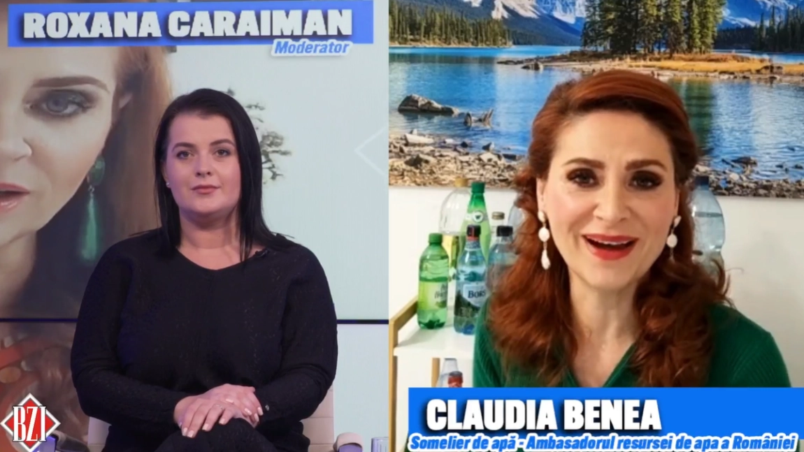 Claudia Benea, despre beneficiile consumului corect de apă ...