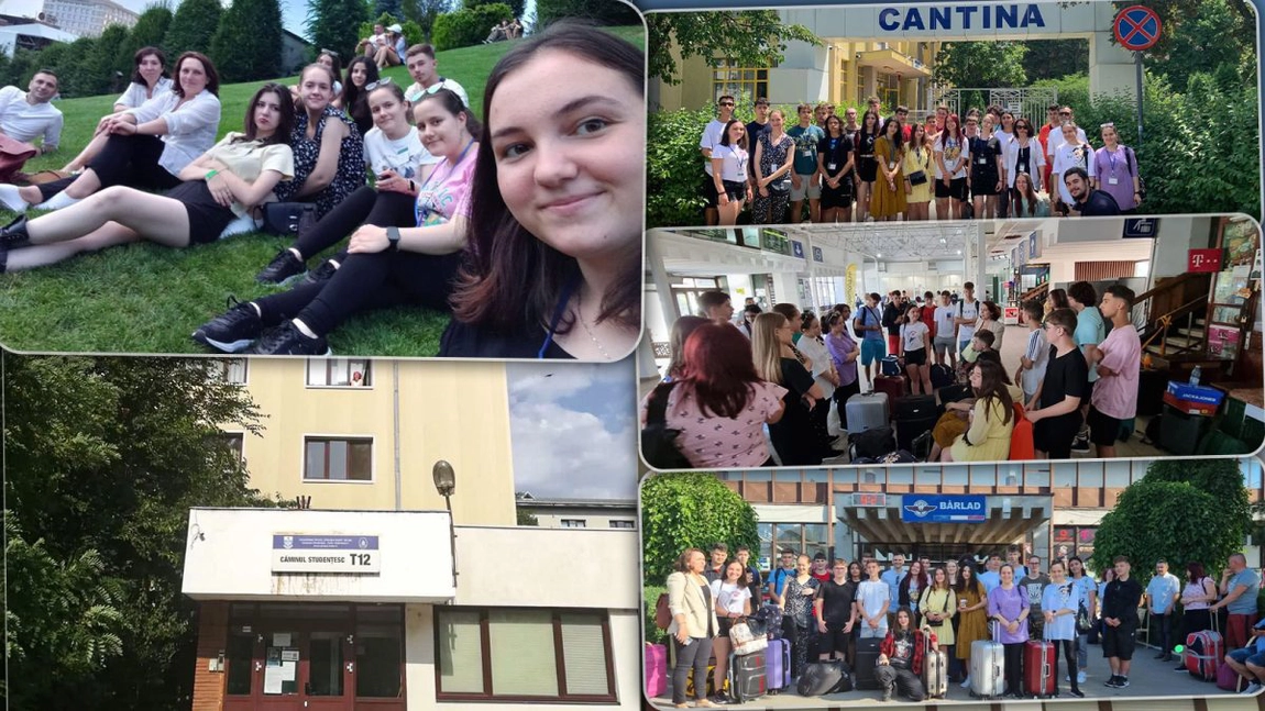 Zeci de elevi din Vaslui au ajuns la Iași pentru Școala de Vară