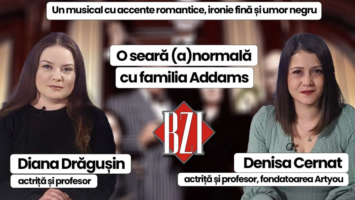 LIVE VIDEO - O seară (a)normală cu familia Addams! Despre un musical cu ...