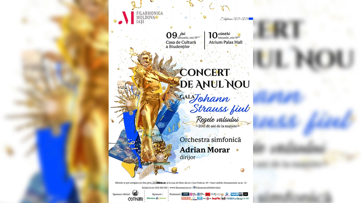 Primele două concerte din anul 2025, organizate de Filarmonica Moldova ...
