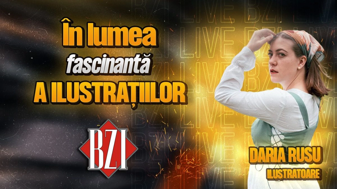 LIVE VIDEO - În lumea fascinantă a ilustrațiilor! Daria Rusu ...