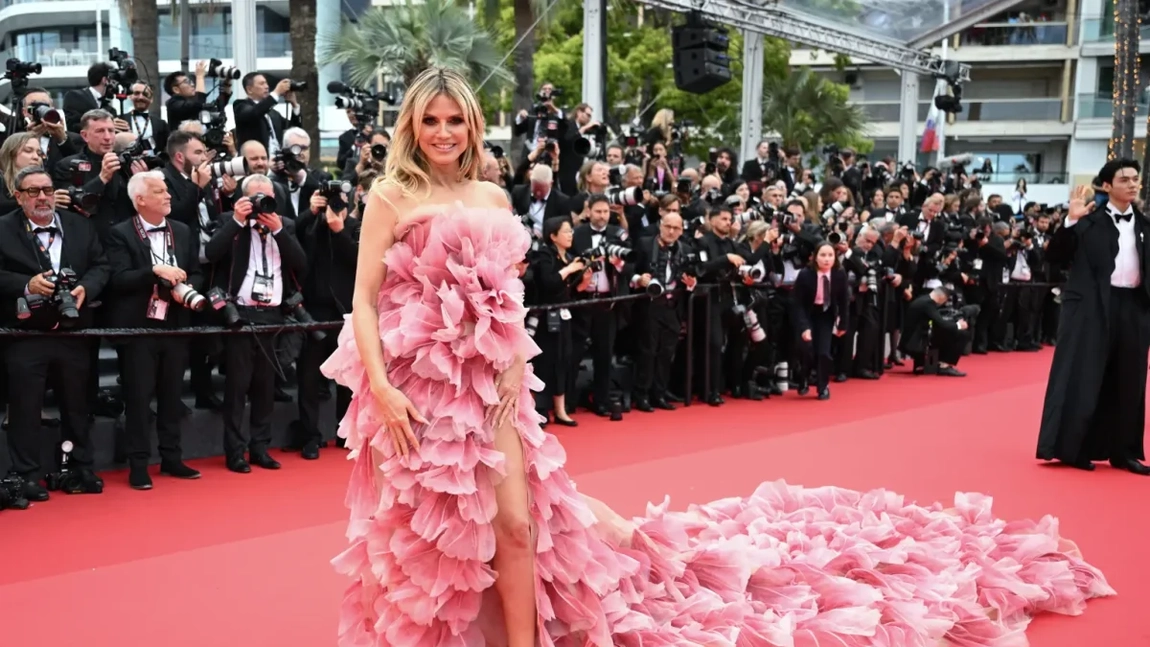 Heidi Klum, provocatoare la Cannes! Cum s-a afișat modelul pe rețelele ...