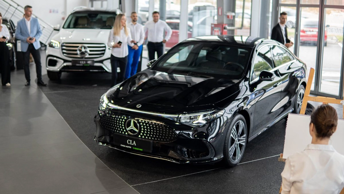 Lansare exclusivă: Noul Mercedes-Benz CLA 100% electric a ajuns la Casa ...