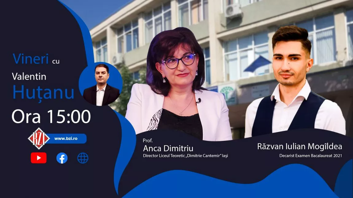 LIVE VIDEO - Ediţie BZI LIVE despre povestea de succes a liceanului din ...