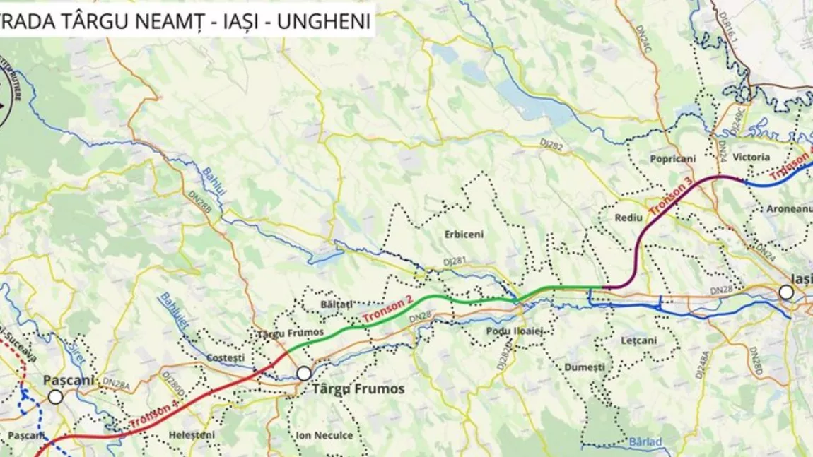 CNIR anunță că este pregătită pentru lansarea licitaţiilor secţiunea Târgu Neamţ-Leţcani, din ...