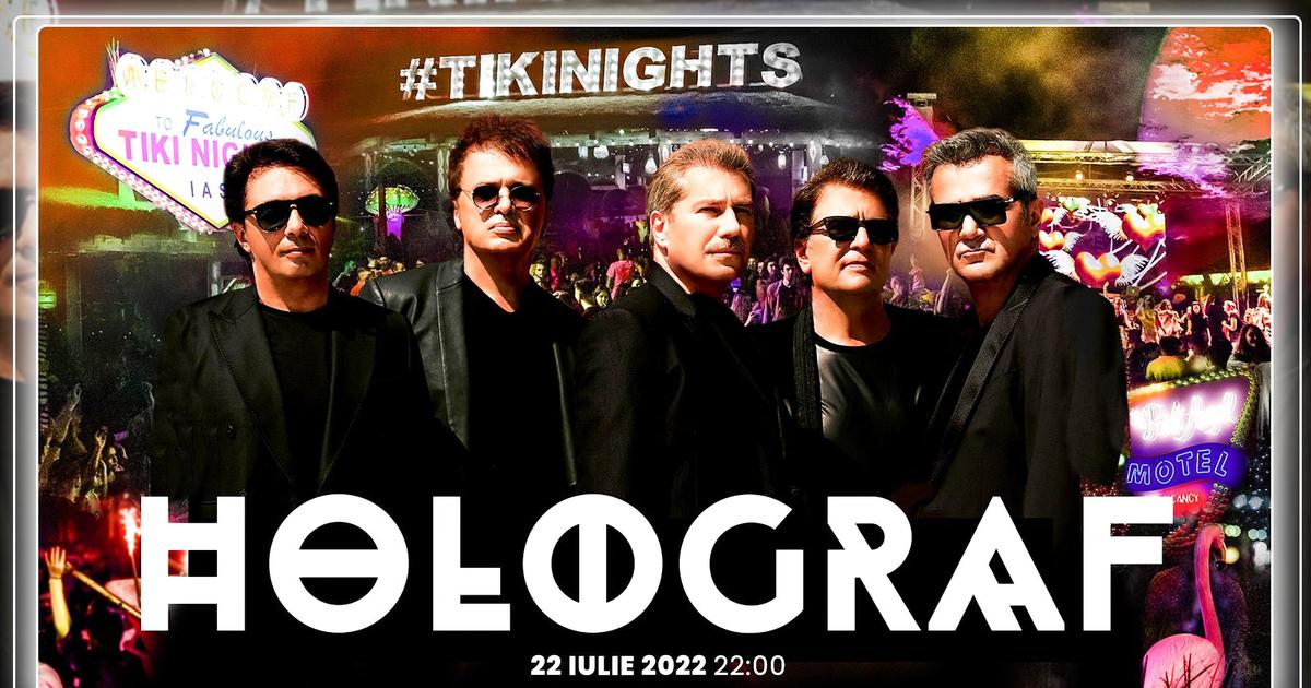 Show marca Holograf la Tiki Nights! „Să nu-mi iei niciodată dragostea ...