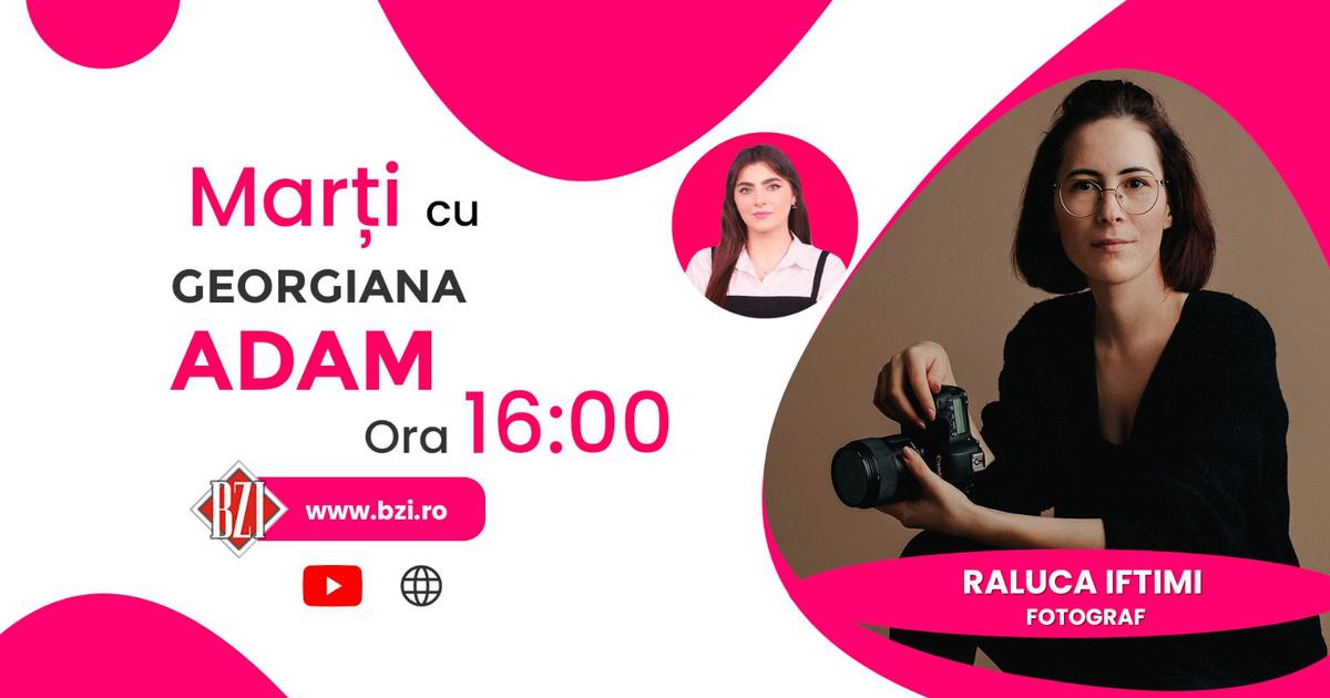 LIVE VIDEO - Raluca Iftimi, fotograf, povestește pentru BZI LIVE tot ce ...