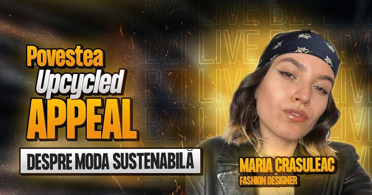 LIVE VIDEO - Maria Crasuleac, fashion designer, povestește pentru BZI ...