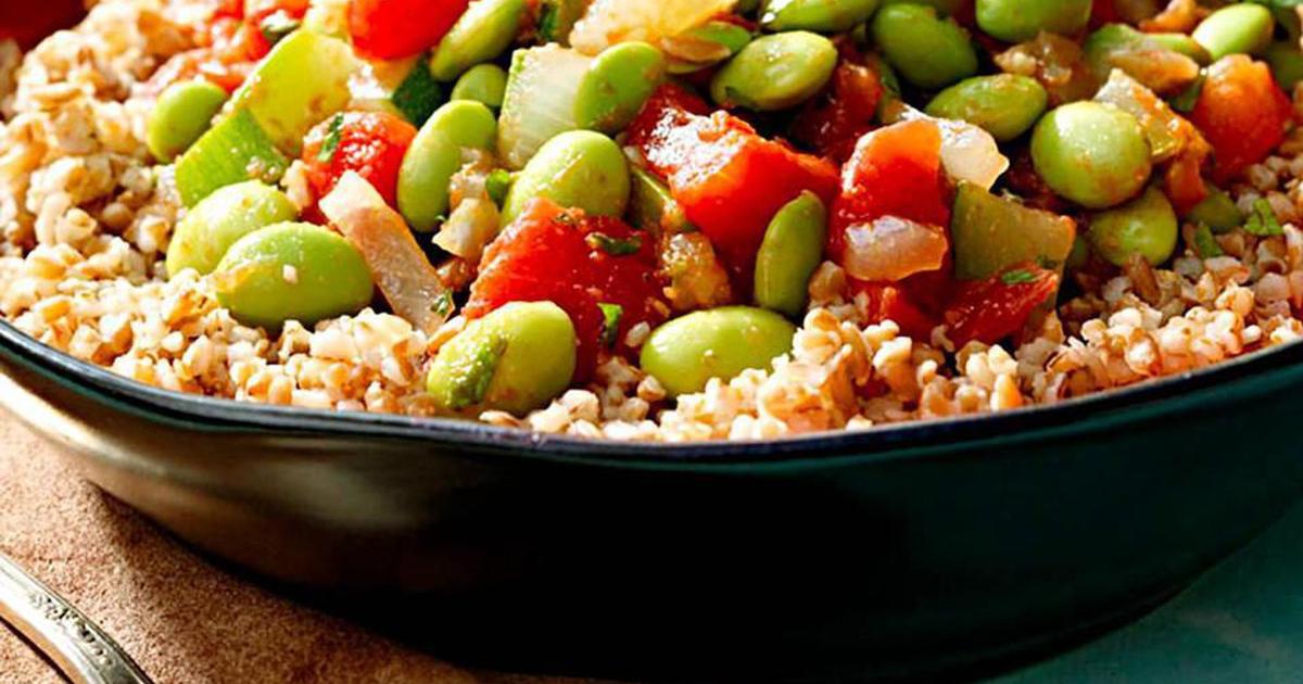 Edamame rețetă. Tocăniță de inspirație egipteană, delicioasă și sănătoasă