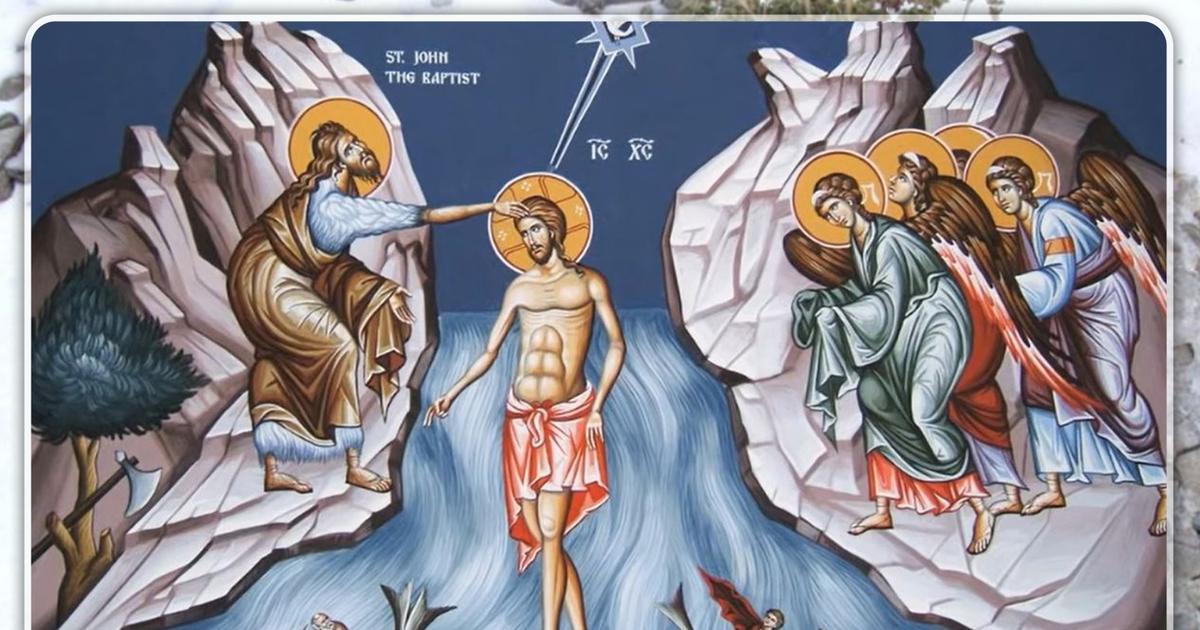 Pe 6 ianuarie, creștinii ortodocși sărbătoresc Botezul Domnului!
