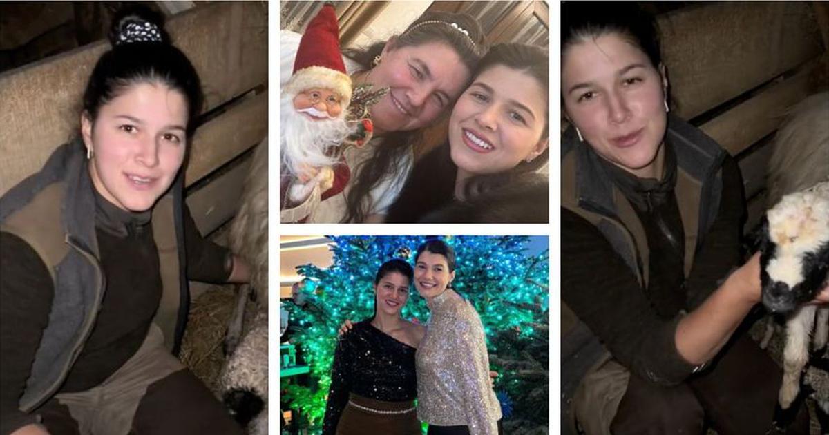 Geta Sterp, înconjurată de oi de Revelion! Sora lui Culiță Sterp a pus ...