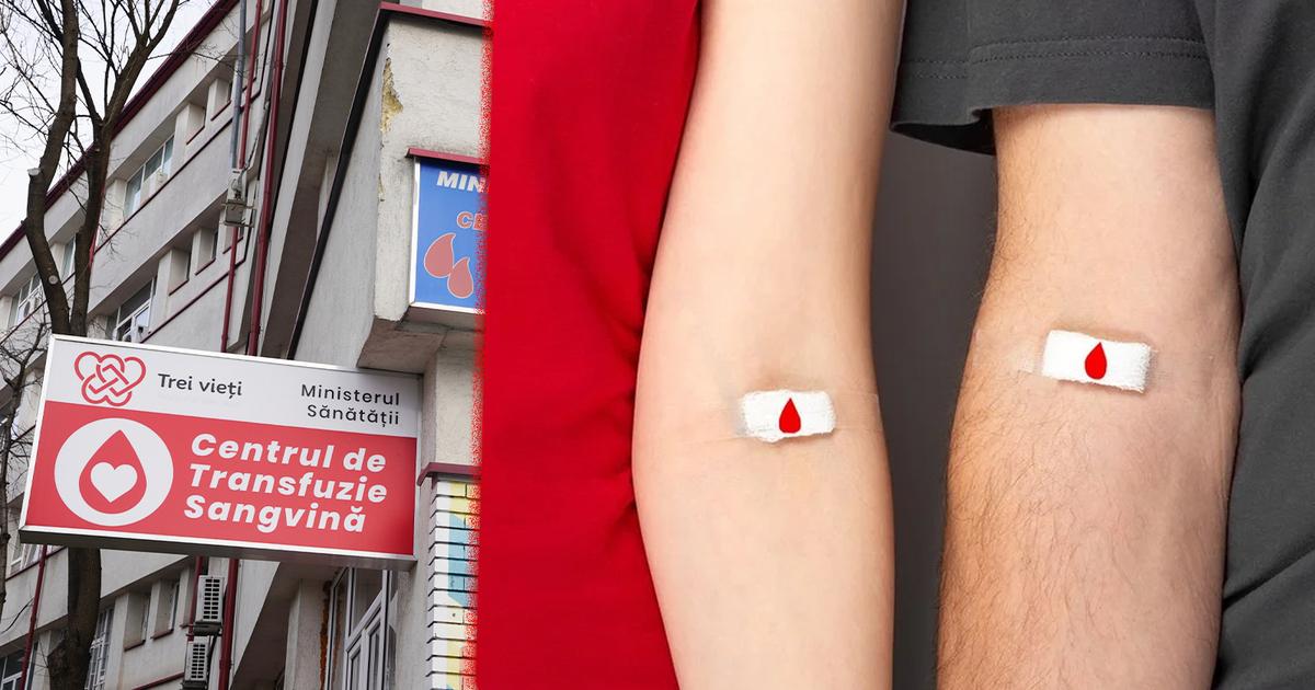 La Centrul de Transfuzie Sanguină din Iași se poate