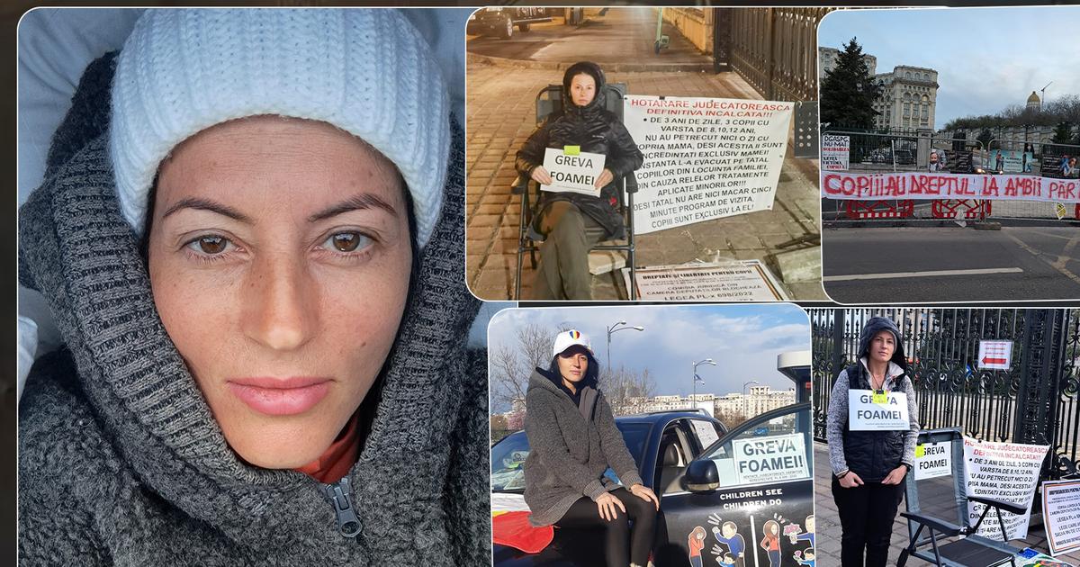 O ieşeancă face, de aproape o lună, greva foamei, deoarece