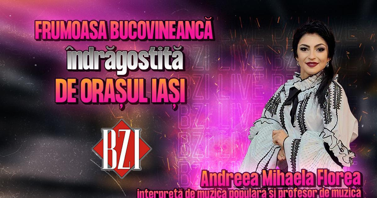 LIVE VIDEO - Frumoasa bucovineancă îndrăgostită de orașul Iași! Andreea ...