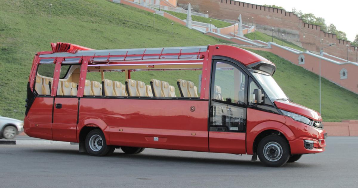 Achiziție inedită la CTP Iași! Un microbuz decapotabil va circula