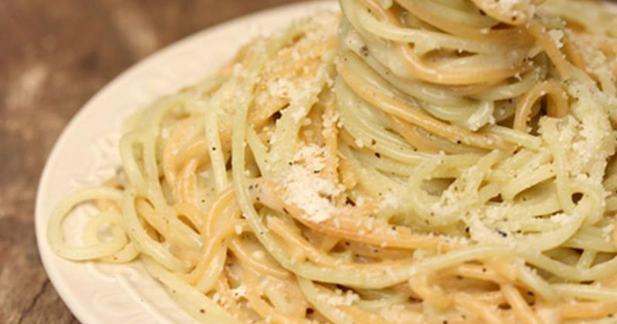 Cele mai bune spaghete cu brânză. Rețetă simplă și delicioasă
