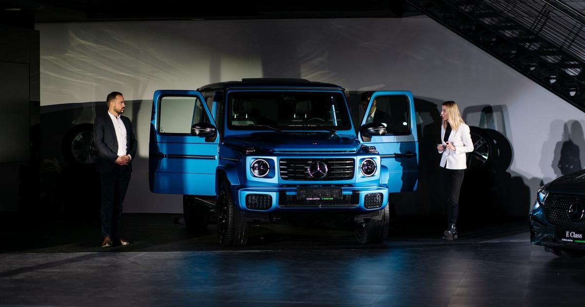 Casa Auto Iași a prezentat seara trecută cel mai nou model G Class ...