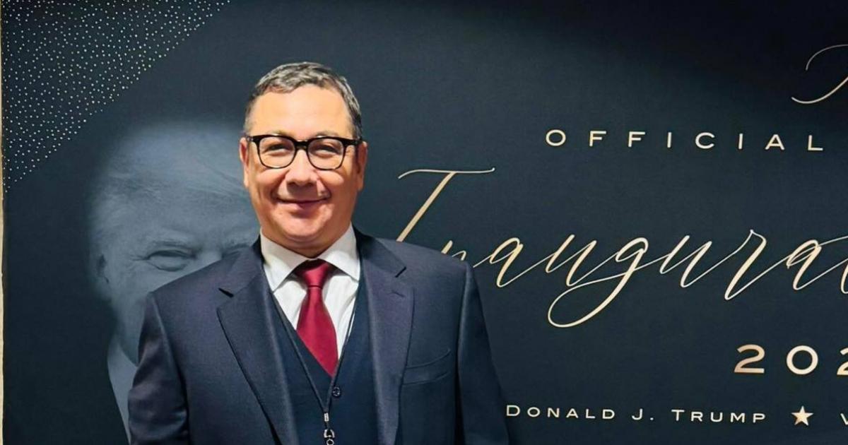 Victor Ponta va participa la jurământul lui Donald Trump. Ce a transmis ...