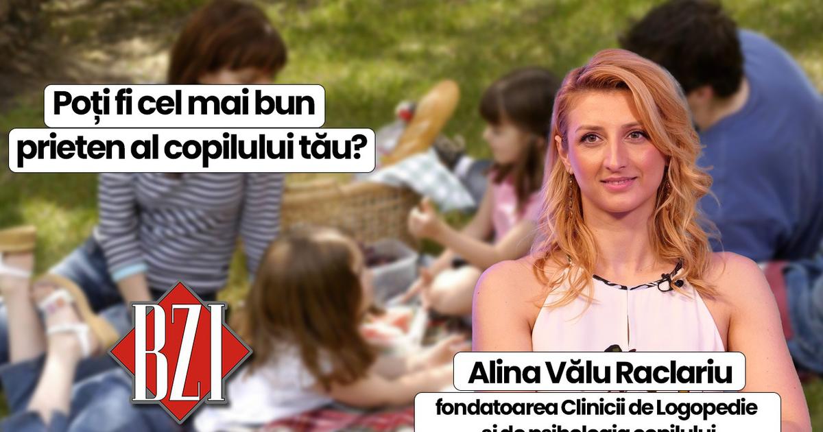 LIVE VIDEO - Poți fi cel mai bun prieten al copilului tău? Psihologul Alina Vălu Raclariu ...