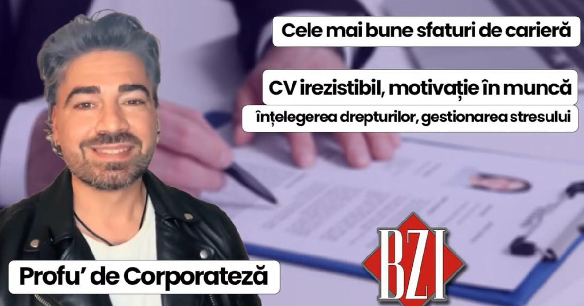 LIVE VIDEO - Ce face un corporatist și care sunt provocările în acest ...