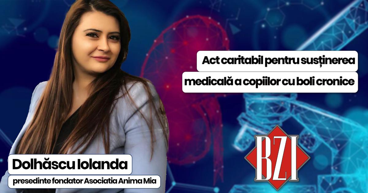LIVE VIDEO - Iolanda Dolhăscu președinta și fondatoarea Asociației ...