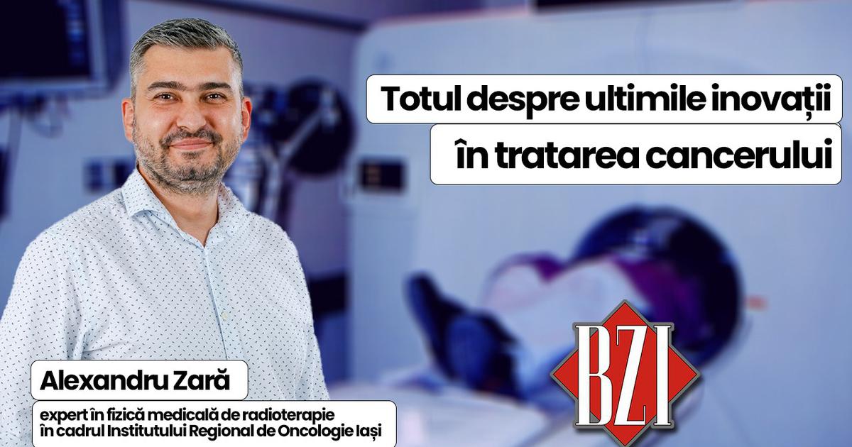 LIVE VIDEO - Alexandru Zară, expert în fizică medicală de radioterapie în cadrul Institutului ...