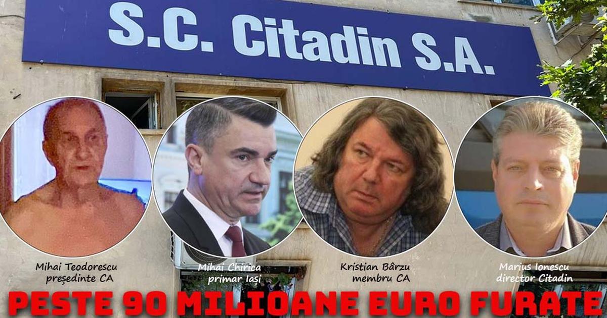 Peste 10 ani de hoție la Citadin SA! Societatea a tocat 90 de milioane ...