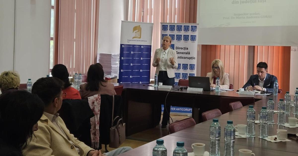 Promovarea integrității prin educație! Activitate informativă în ...