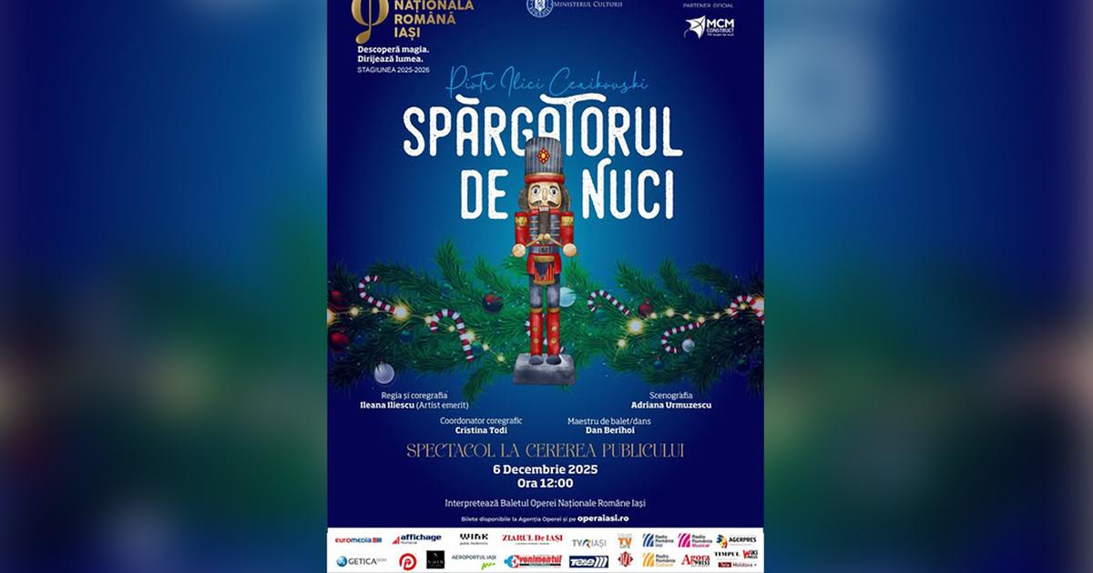Program suplimentat la Opera Iași. A patra reprezentație „Spărgătorul ...