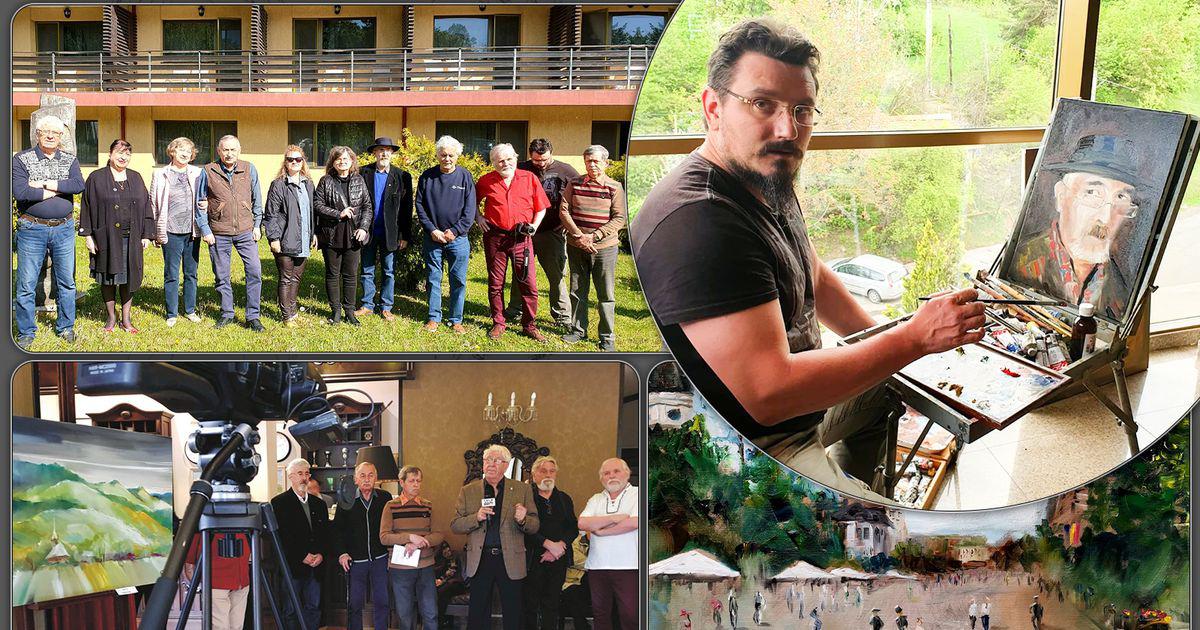 Artiști consacrați din întreaga ţară s-au reunit la Tabăra