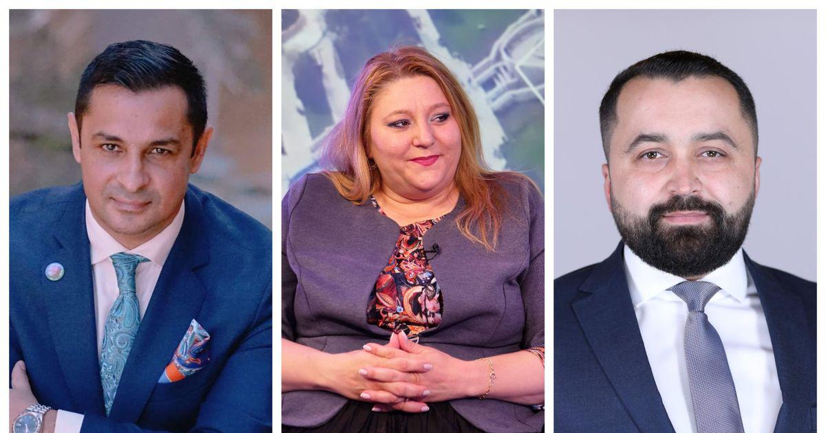 Deputatul Ciprian Ciubuc și consilierul Marius Tudor, de la Parlamentul ...