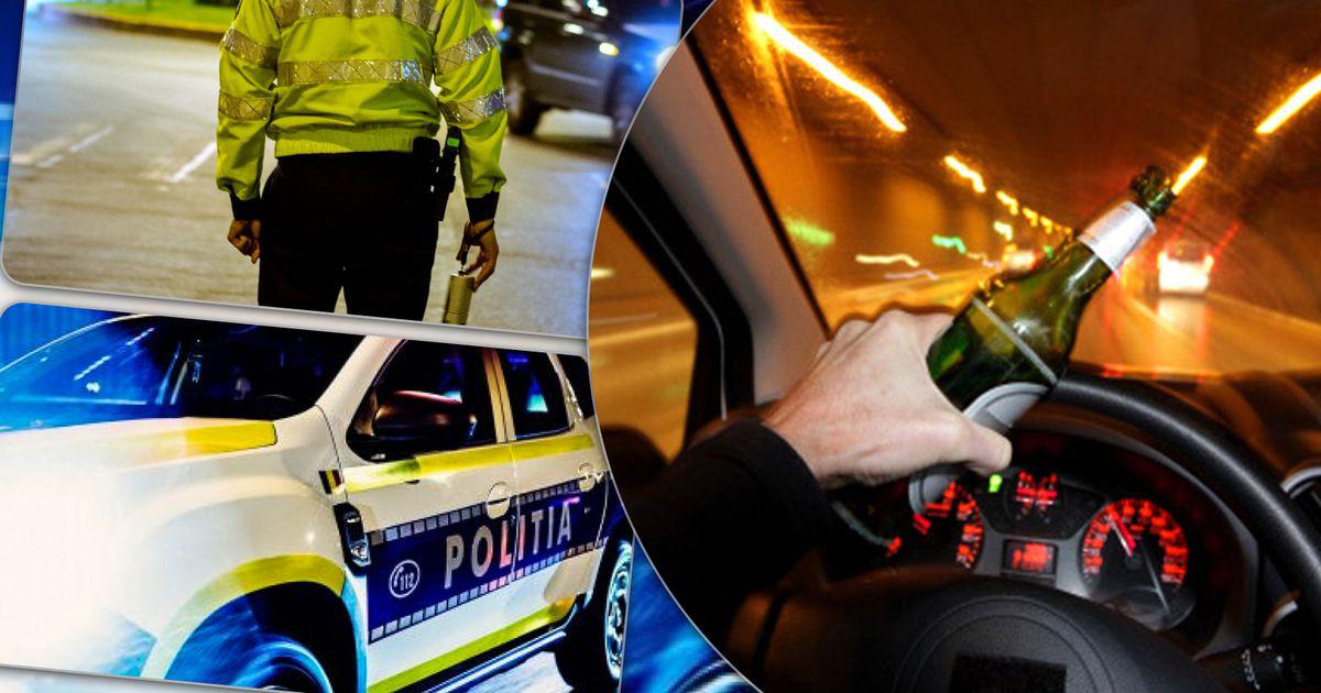 Un bărbat din Iași a fost prins beat la volan și a primit