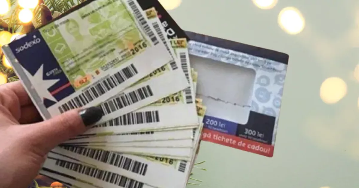 Iată românii care vor primi tichete de Crăciun gratuite!
