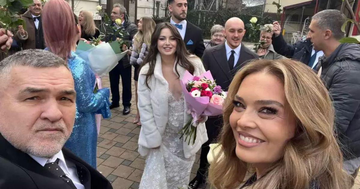 Fiul cel mic al lui Leonard Doroftei a făcut nunta. Soacra mare a atras ...