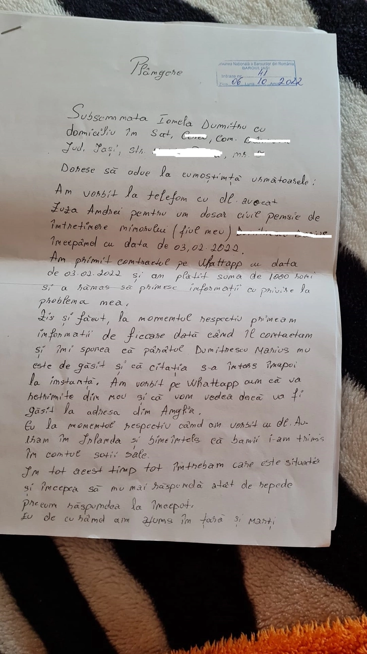 Acuzații grave aduse la adresa unui avocat din Iași! A păcălit o
