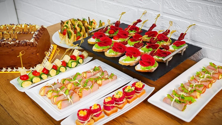 Poze cu platouri și aperitive. Cum să-ți uimești oaspeții cu cele mai ...