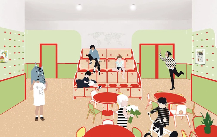 Proiect pentru diminuarea ratei abandonului școlar: Amfiteatru pe holul ...